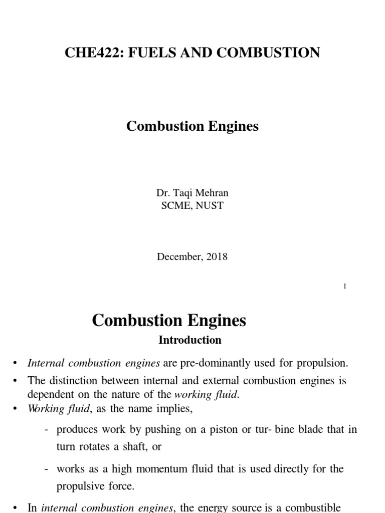 Combustion Engines | PDF | Rocket Engine | Internal Combustion Engine
