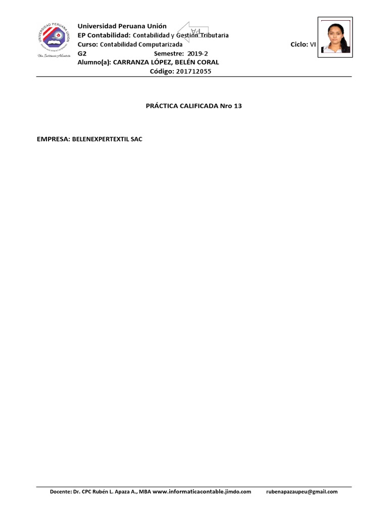 3c g2 Pc13 Carranzalopezbelencoral | PDF | Corporaciones | Contabilidad