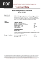 Lubrizol Additives Fact Sheet | PDF | Motor Oil | Lubricant