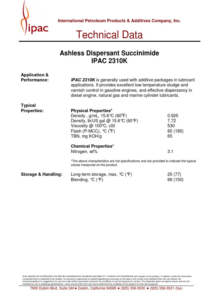 IPAC 2310K PDS 16RT0R4T1TT9D.pdf | Viscosity | Liquids | Free 30-day ...