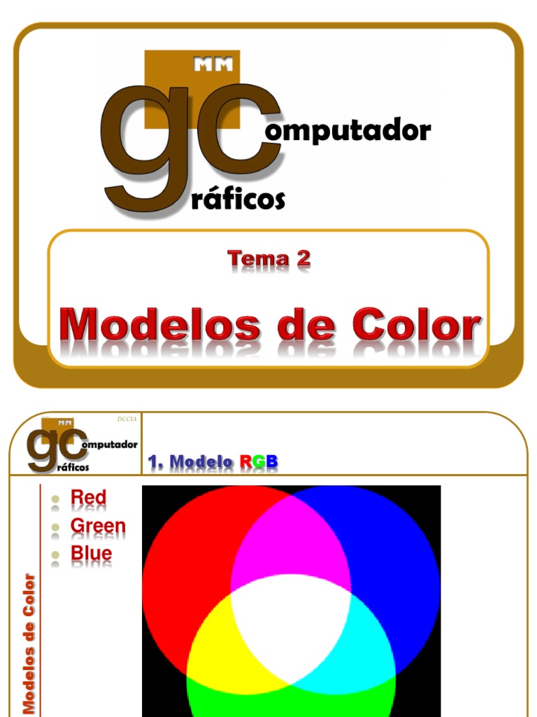 Modelos de Color: RGB, CMYK y HSV | PDF | Modelo de color Rgb | Color