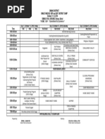Matrix For BSP | PDF | Scouting | Outdoor Recreation Organizations