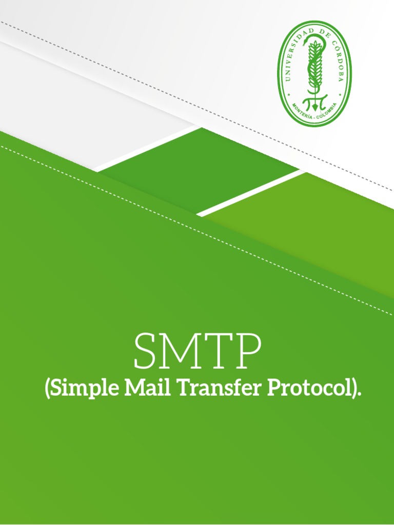 Protocolo SMTP Simple Mail Transfer Protocol | PDF | Red de ...