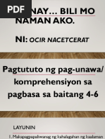 INTERBENSYON SA PAGLINANG NG KASANAYAN SA PAGBASA AT PAG-UNAWA NG MGA MAG-AARAL SA IKAPITONG ...