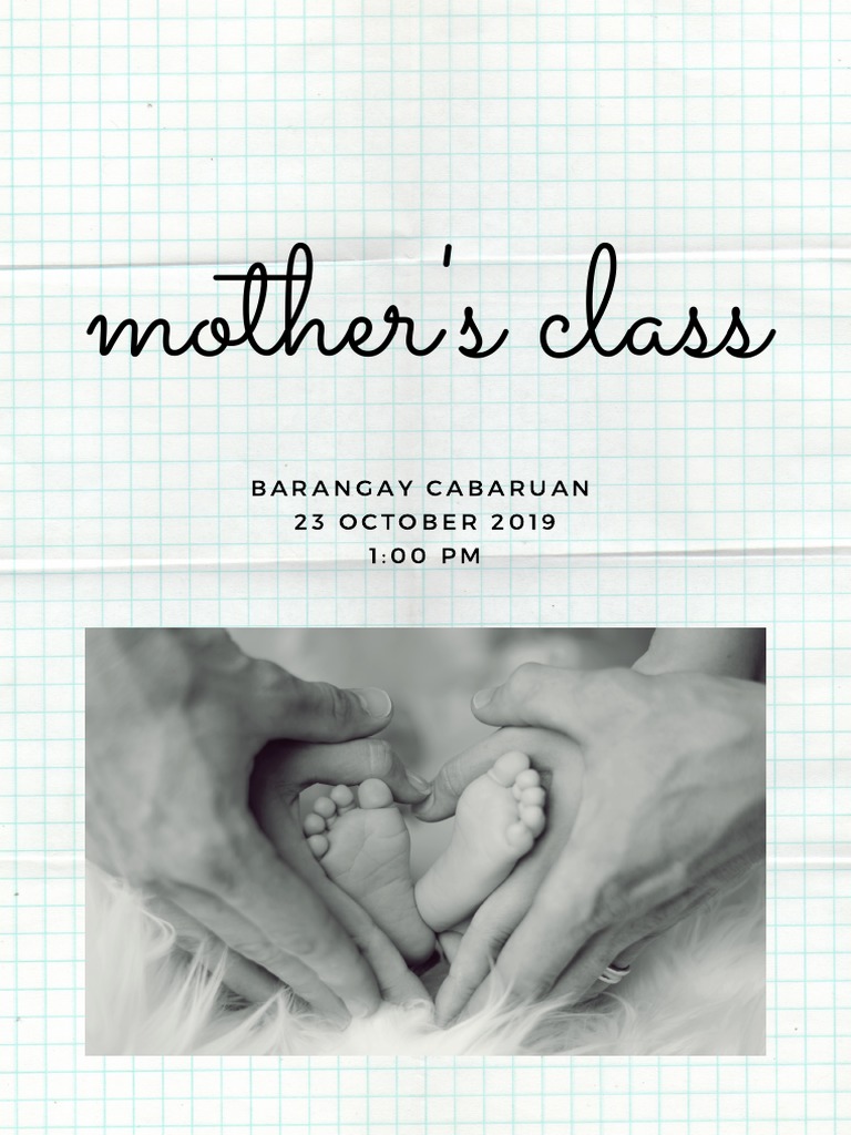 Mother's class learns about prenatal care, immunization and more | PDF