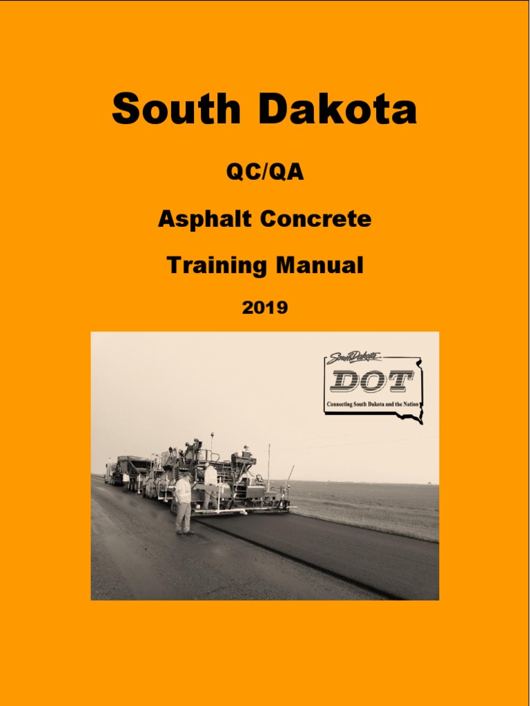 QC/QA Asphalt Concrete Training Manual | PDF | Road Surface ...