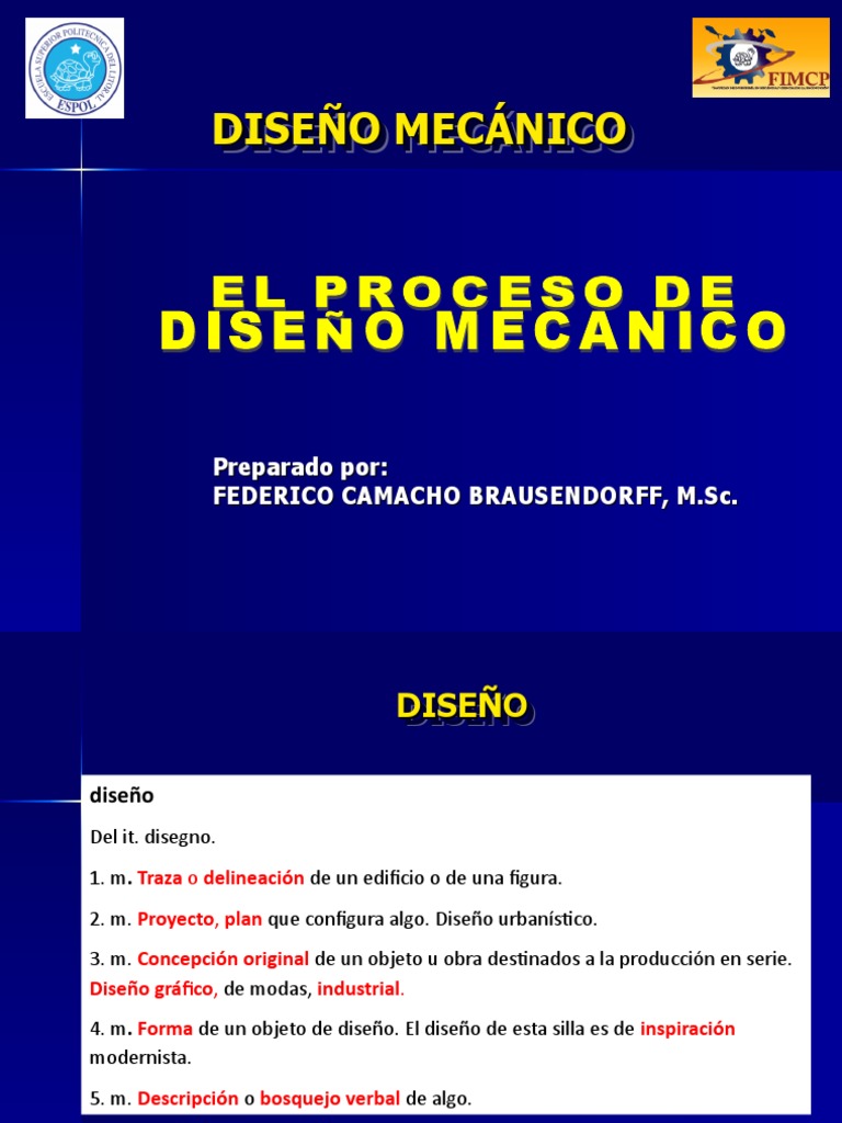 El Proceso de Diseño Mecanico | PDF | Diseño | Ingeniería