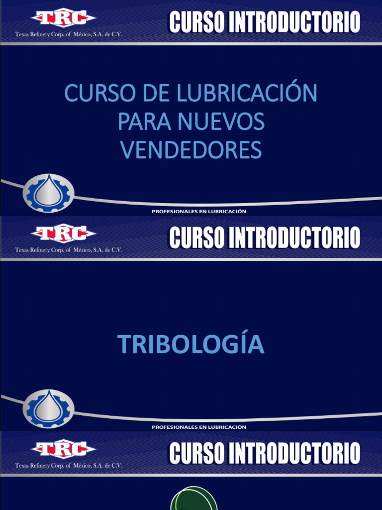 Precurso de Lubricación | PDF | Lubricante | Petróleo
