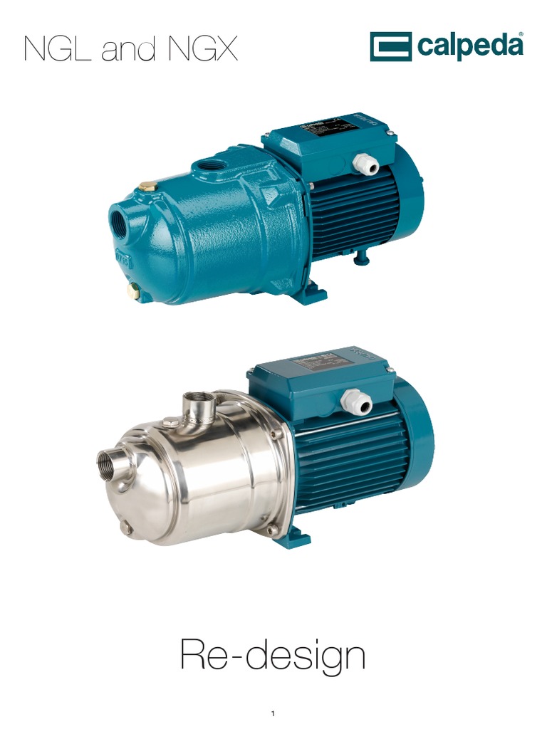 CALPEDA All New Jet Pump | PDF | Pump | Chemical Engineering