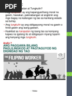 Ang Subheto at Obheto NG Paggawa | PDF