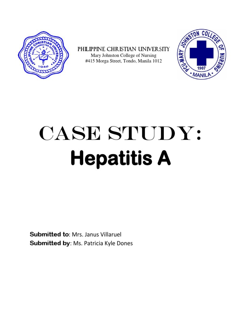 Hepatitis A Case Study 1 | PDF | Liver | Bile
