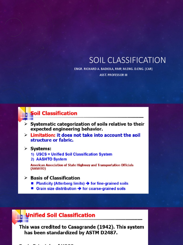 Soil Classification | PDF