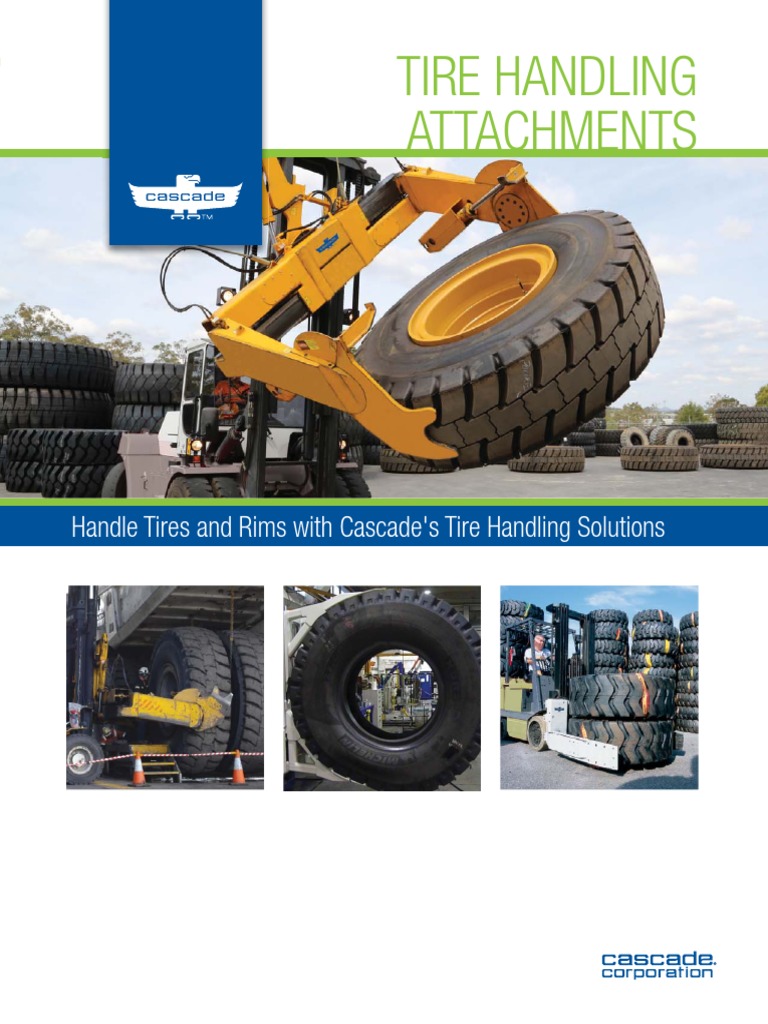 Tire Handling Attachments: Handle Tires and Rims With Cascade's Tire ...