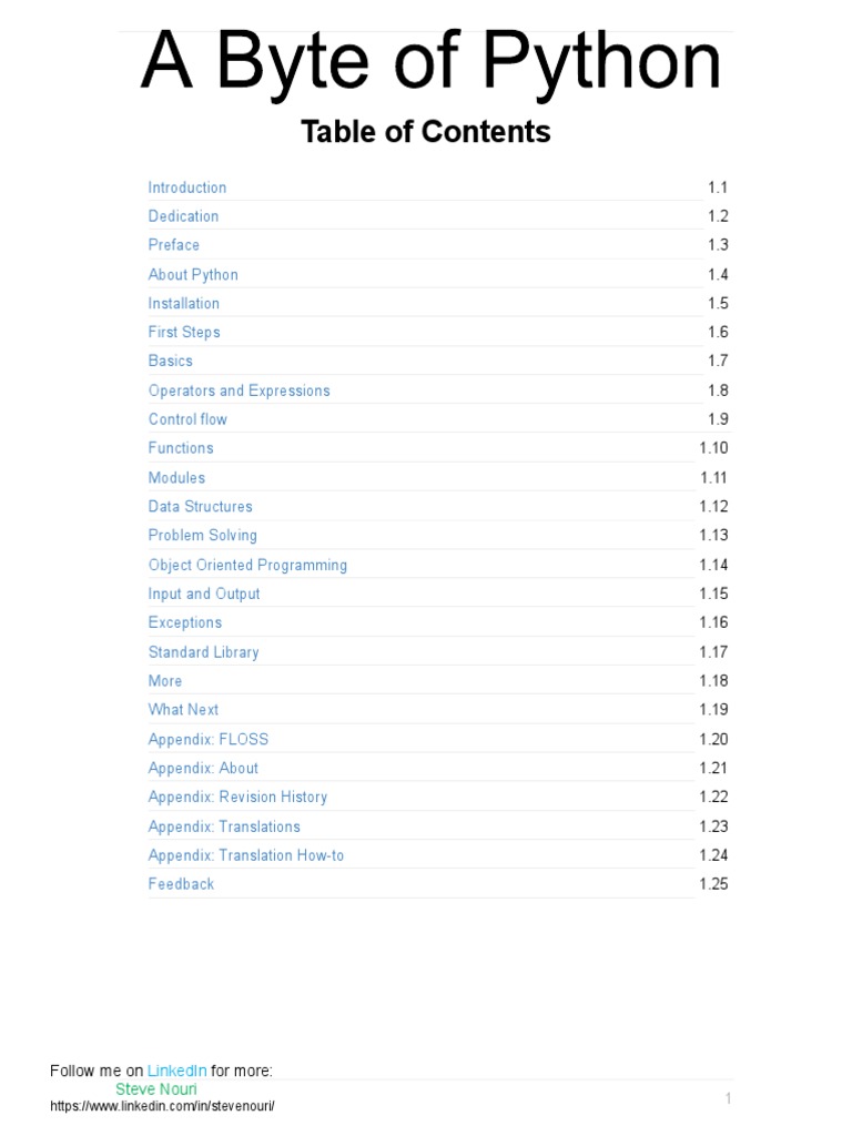 Abyteof Python | PDF | Parameter (Computer Programming) | Command Line Interface