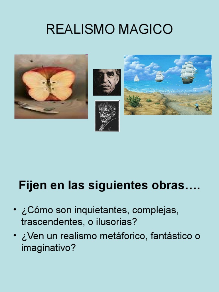 Características del Realismo Mágico | PDF | Science | Ciencia filosófica