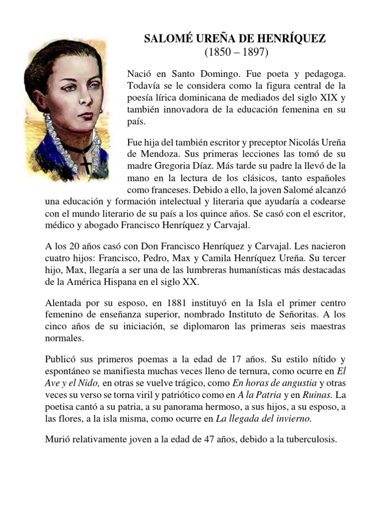 Biografia de Poetas Dominicano | PDF | Poesía