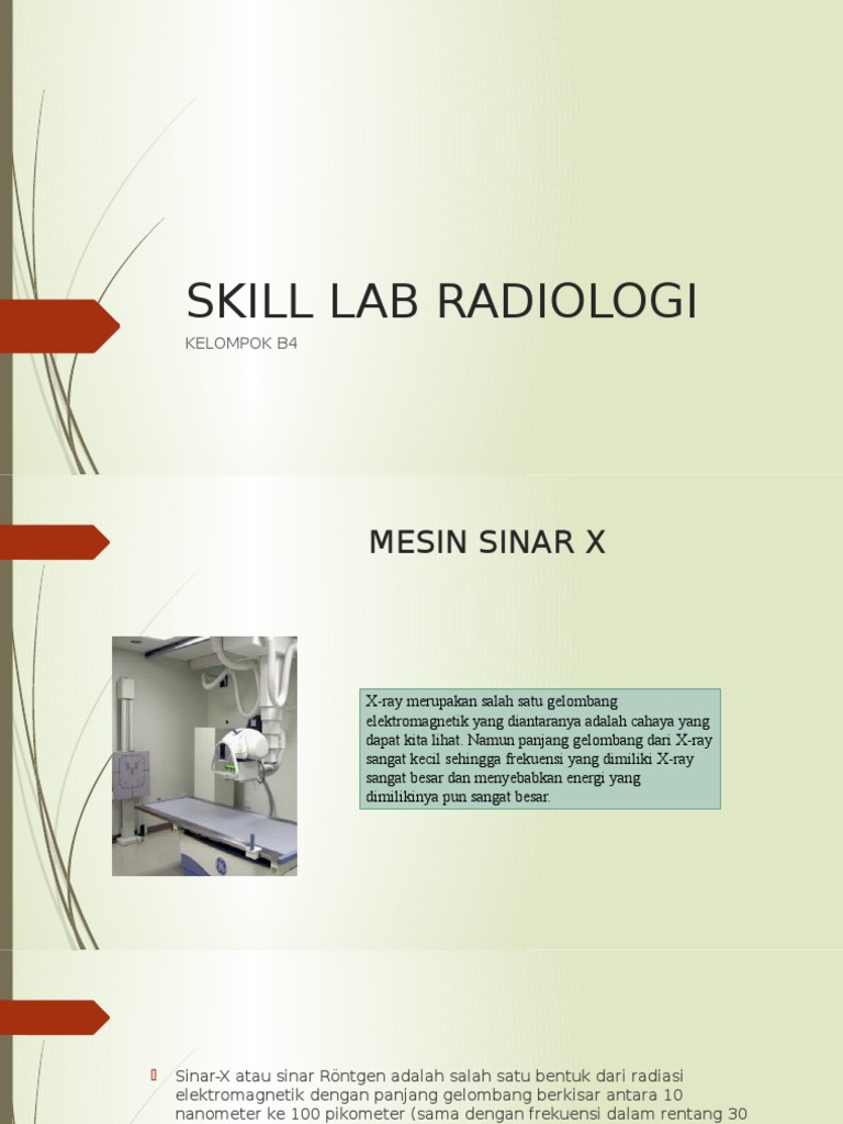 Mesin Sinar X Pdf