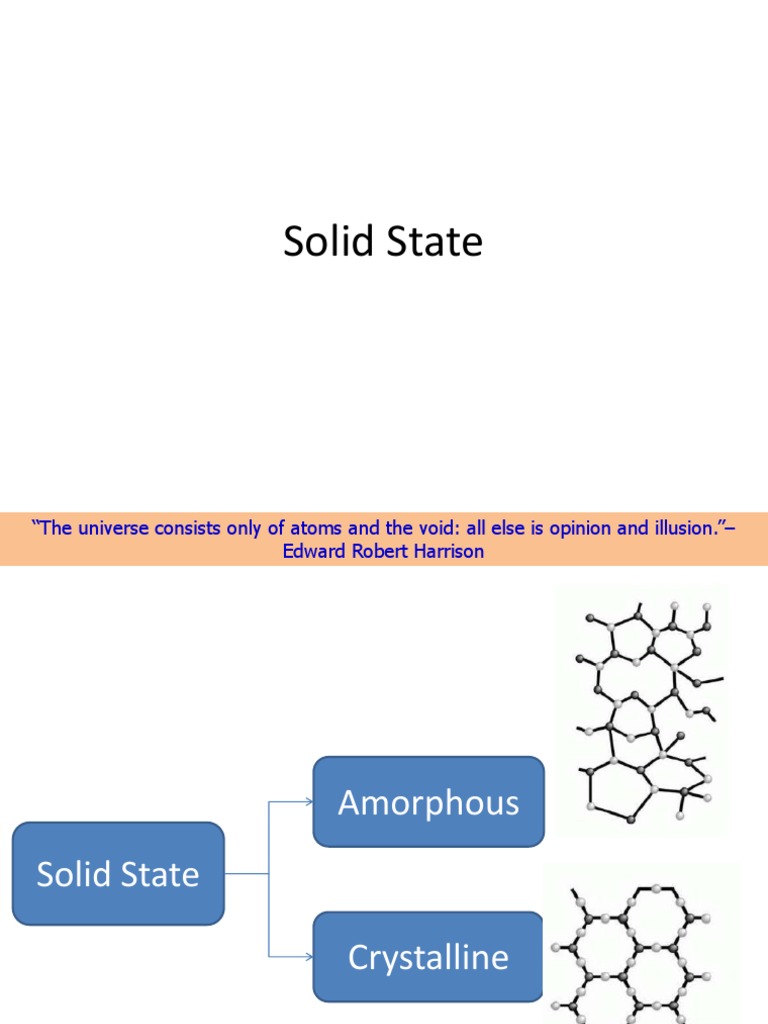 Solid State | PDF