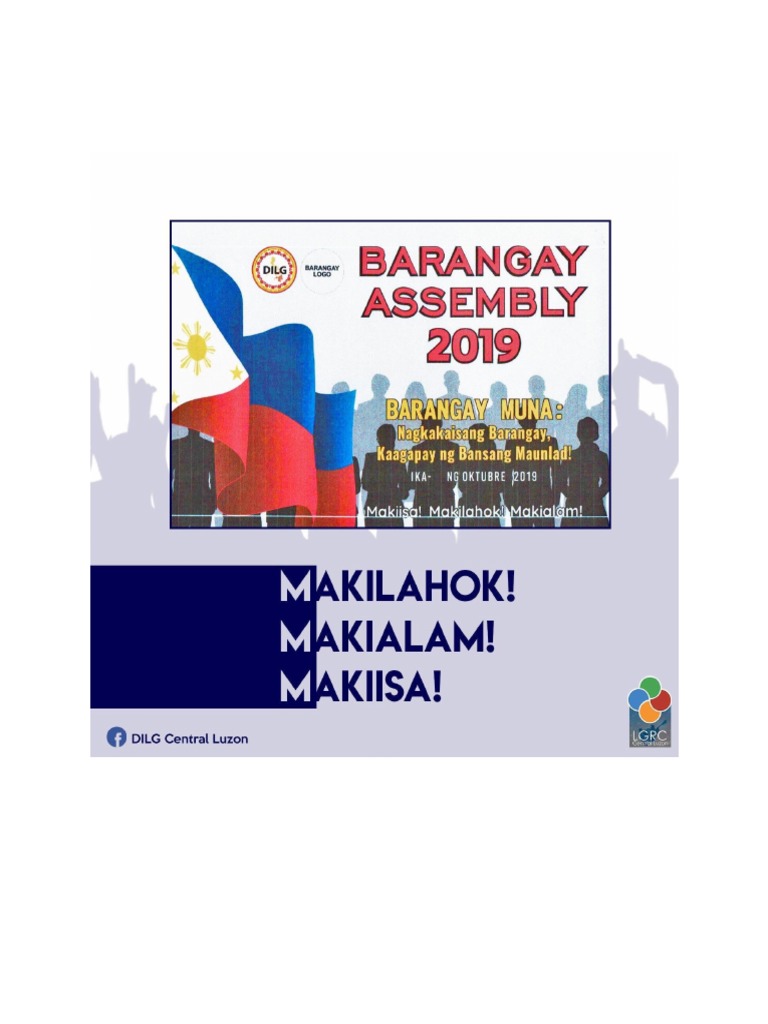 State of Barangay Address 2019 | PDF