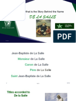 Lasallian Spirituality Explained | PDF | Faith | Jesus