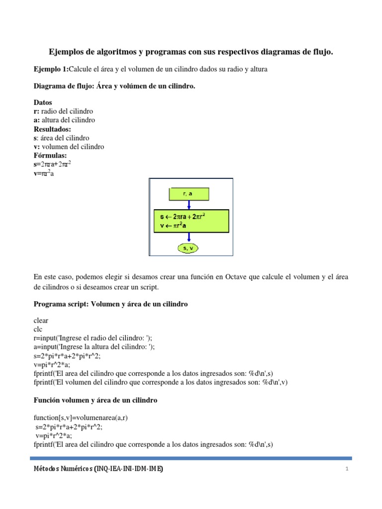 Ejemplos de Scripts | PDF | Algoritmos | Variable (informática)