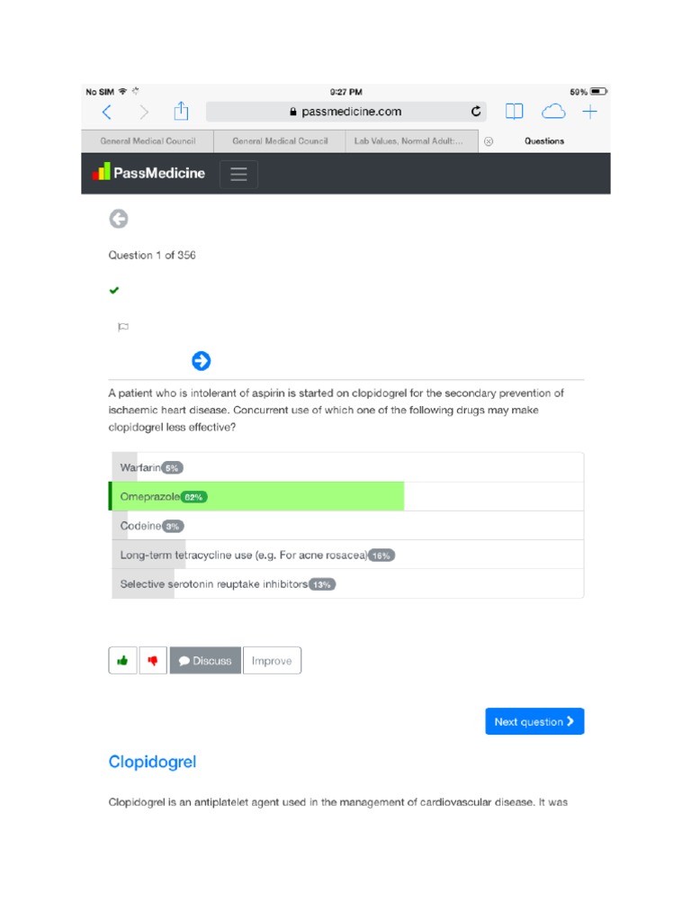 Cardiology Questions | PDF