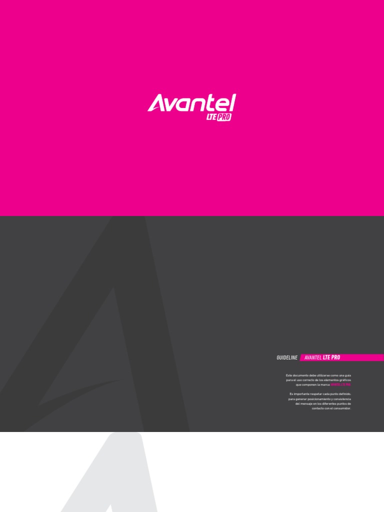 Avantel New Img Guide Line-4 | PDF | Lte (Telecomunicaciones) | Marca