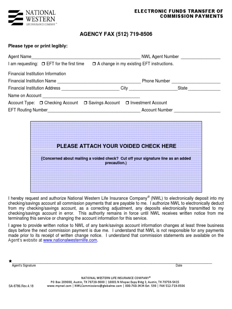 EFT Form | PDF | Cheque | Services (Economics)