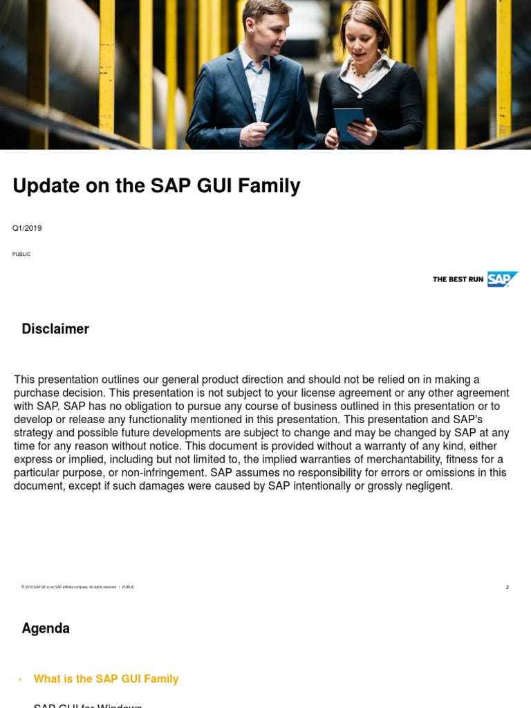 Update in The SAp GUI | PDF | Graphical User Interfaces | Java (Programming Language)