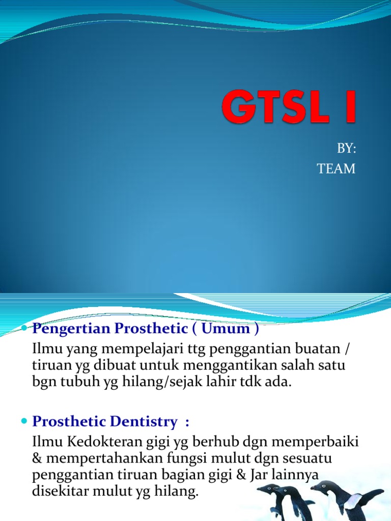 Panduan Lengkap Prosthodontik Gigi | PDF