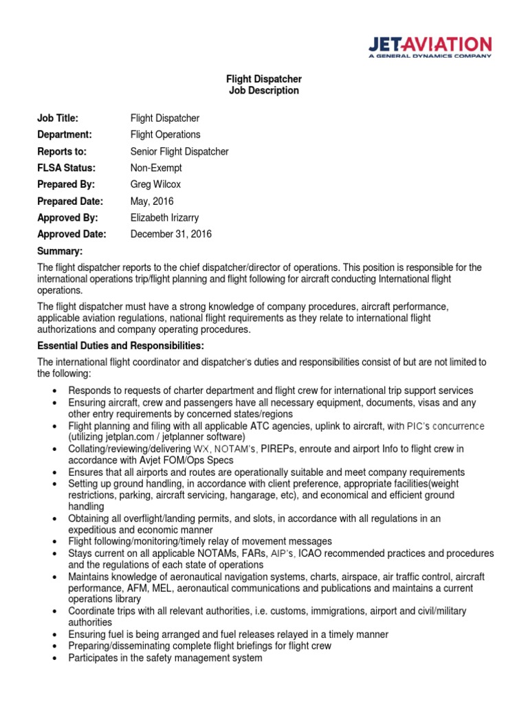 Flight Dispatcher | PDF | Dispatcher | Decision Making