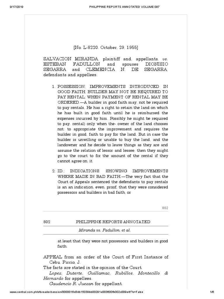 Lopez, Duterte, Guillamac, Rubillos, Montecillo & Hernardo Gaudencio R. Juezan | PDF | Deed ...