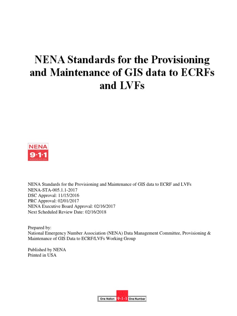 Nena Sta 005.1.1 2017 - Ecrf L | PDF | Uniform Resource Identifier ...