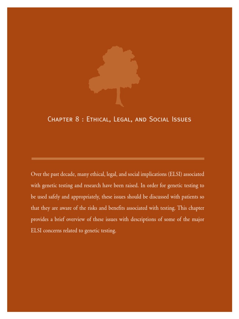 Ethical Legal Issues of Genetic Counselling | PDF | Genetic Testing ...