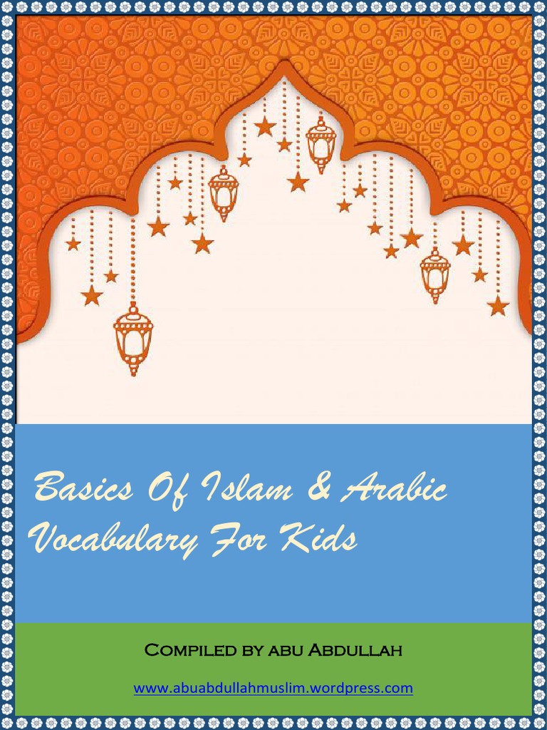 Basics of Islam & Arabic Vocabulary For Kids | PDF | Prophets And ...