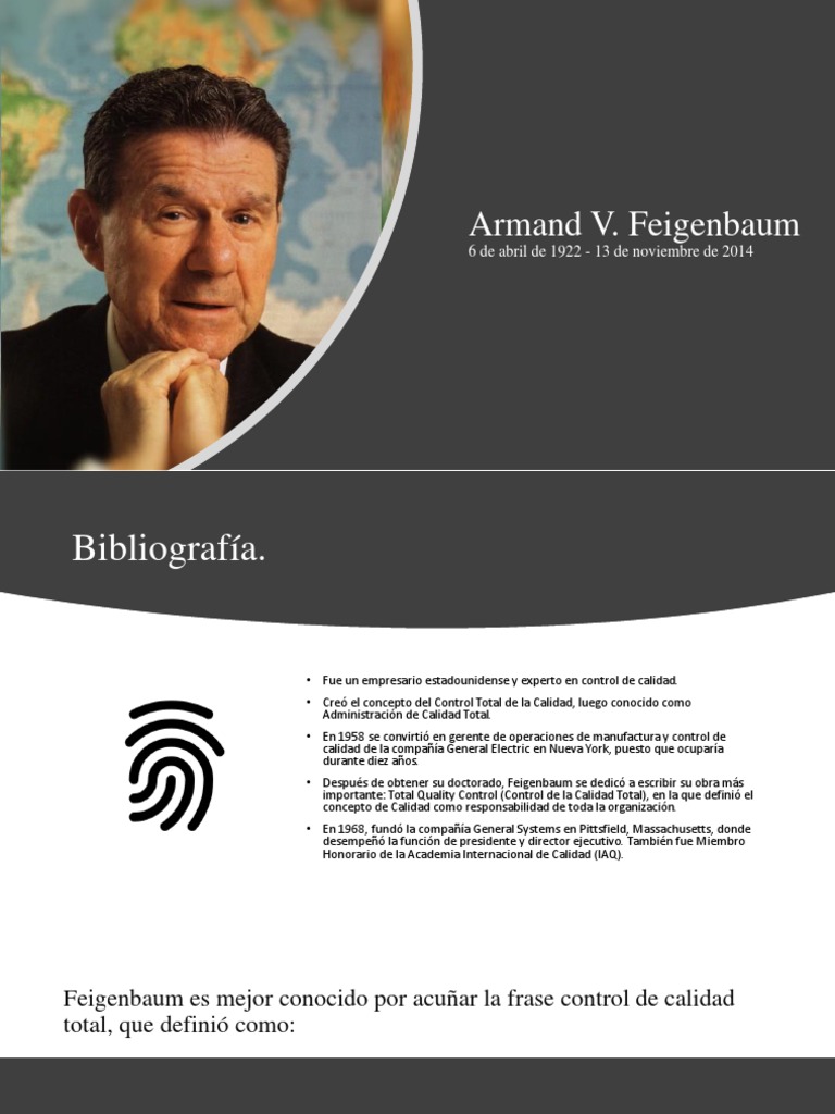 Aportaciones de Armand V. Feigenbaum a la Calidad | PDF | Calidad ...