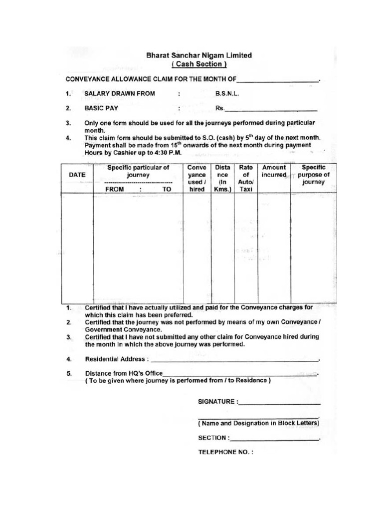 Form Conveyance PDF | PDF