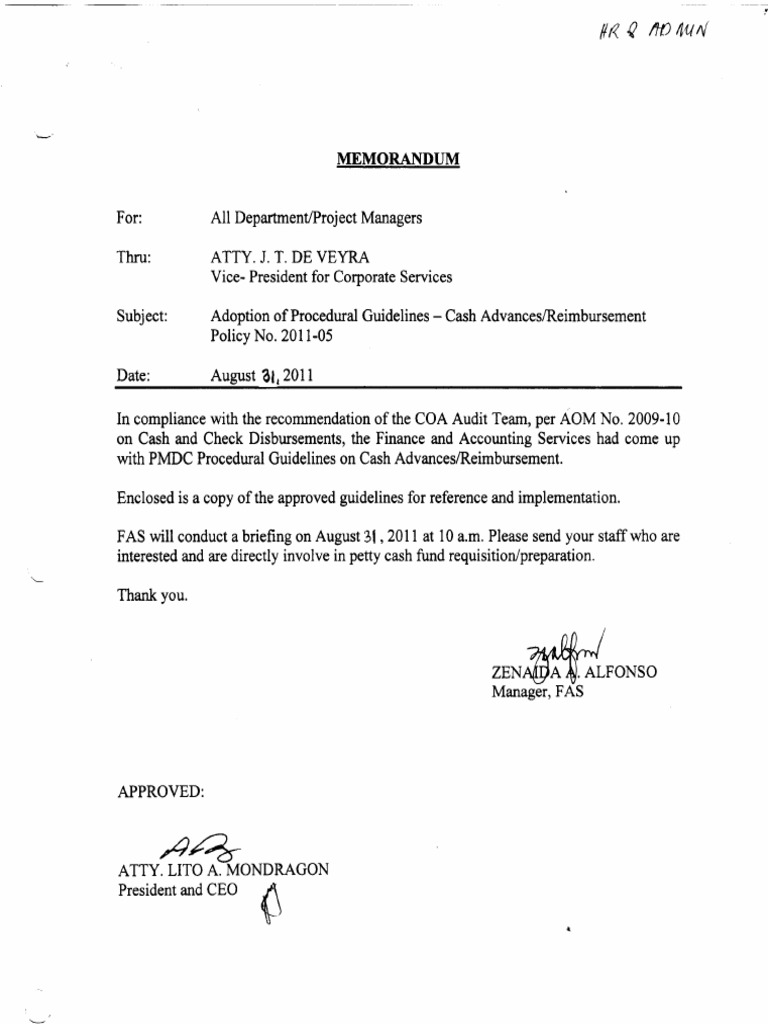 HR MEmo | PDF