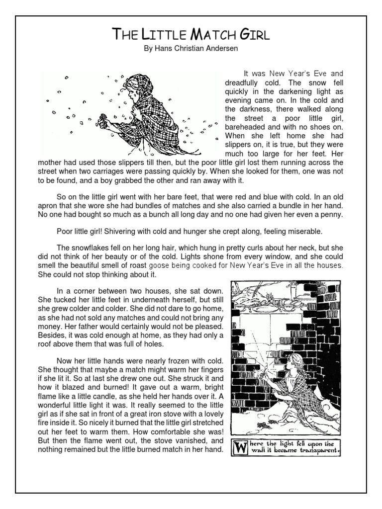 The Little Match Girl | PDF | Candle