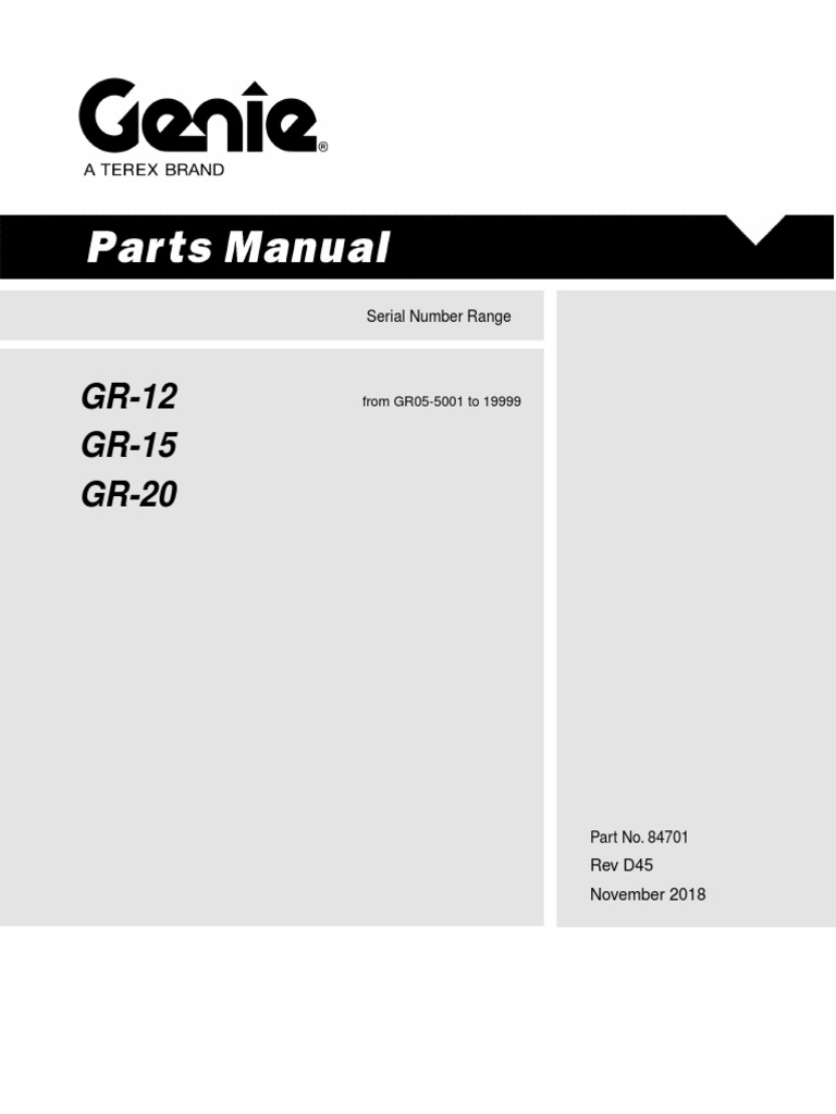 GENIE | PDF | Vehicles | Motor Vehicle