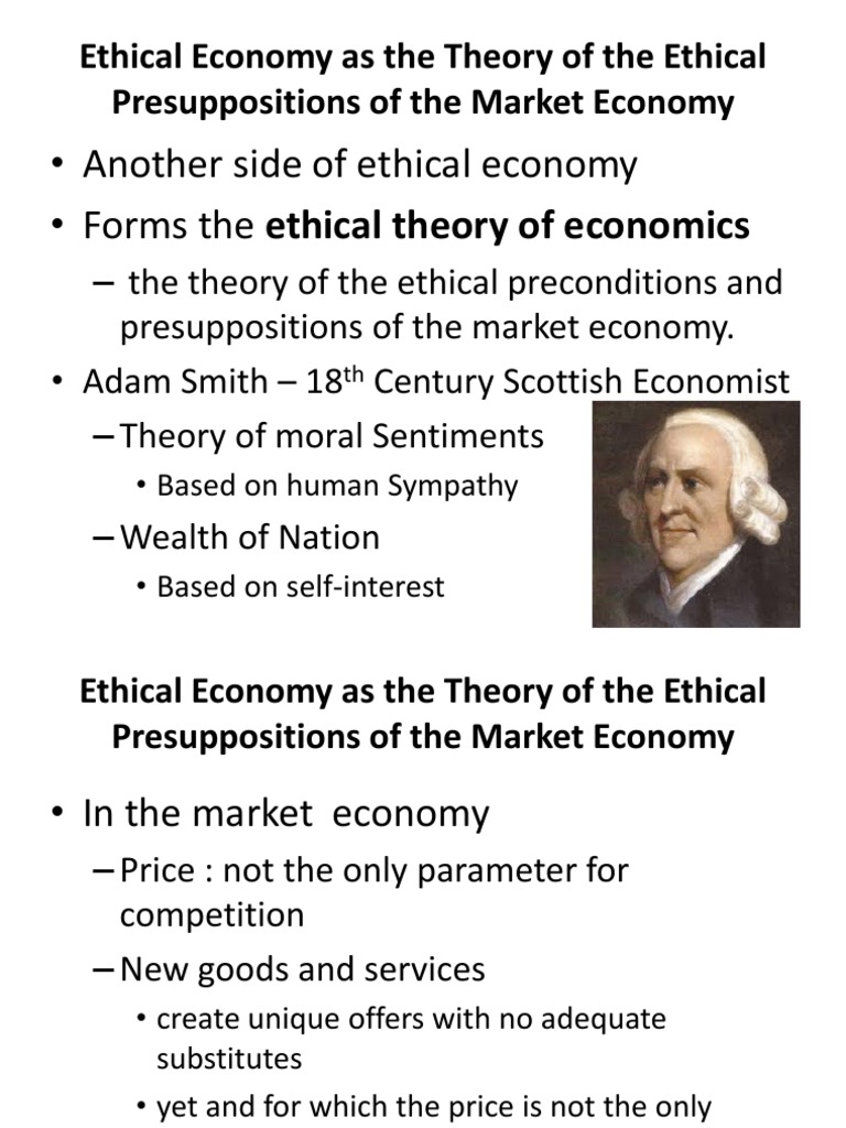 Another Side of Ethical Economy - Forms The Ethical Theory of Economics ...