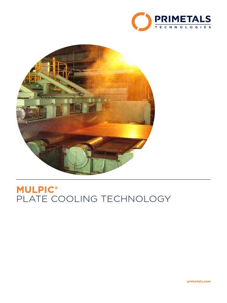 Plate Cooling Technology | PDF | Heat Treating | Rolling (Metalworking)