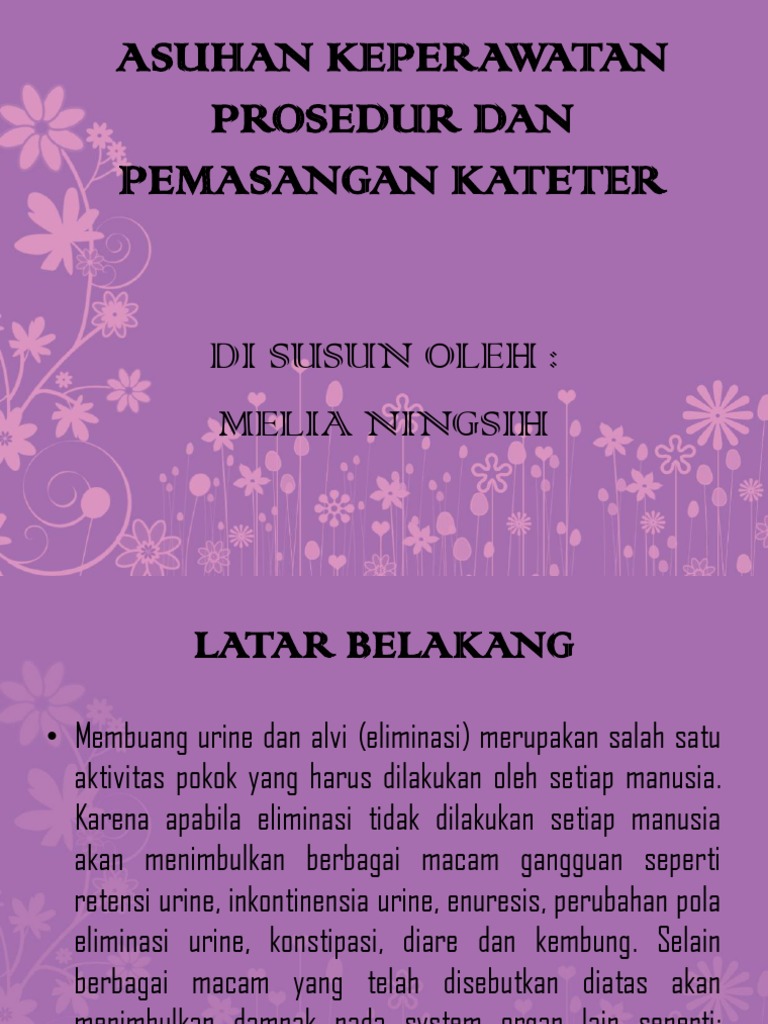 PP Makalah Kateter | PDF