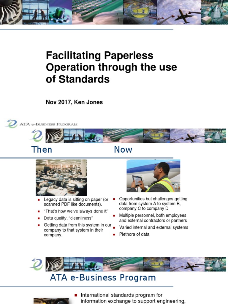 1400-1430 FacilitatingPaperless ATA | PDF | Reliability Engineering | Electronic Business