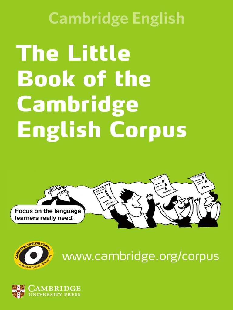 The Little Book of The Cambridge English Corpus | PDF | English ...