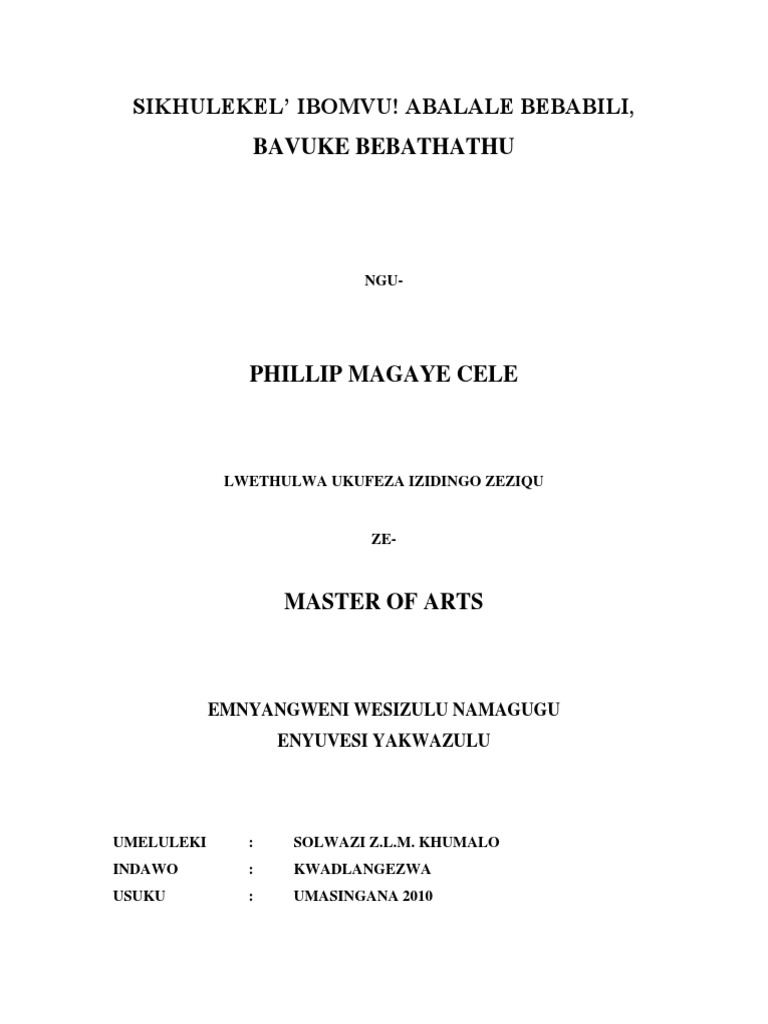 172 PDF | PDF | Southern Africa | Ethnicity