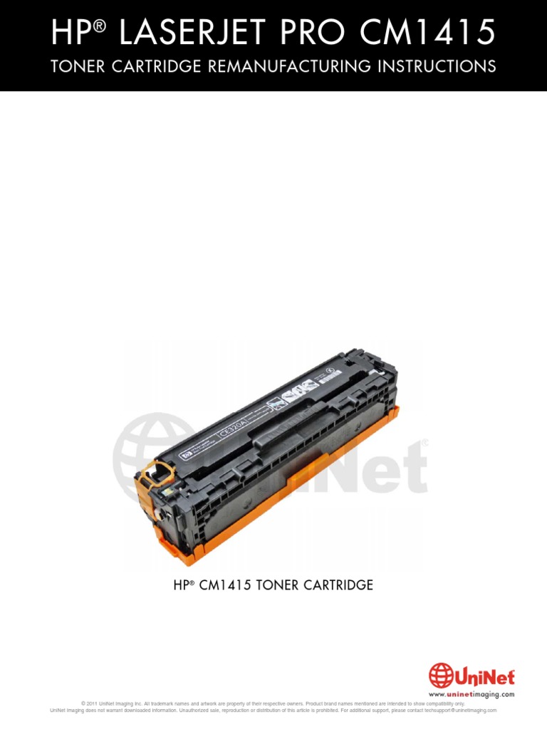 HP CM1415 CP1525 Reman Eng | PDF | Printer (Computing) | Office Equipment