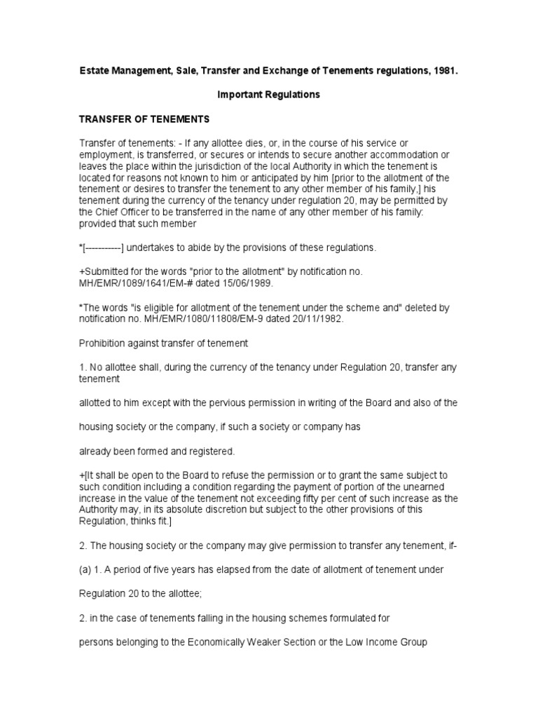 MHADA | PDF | Common Law | Government Information