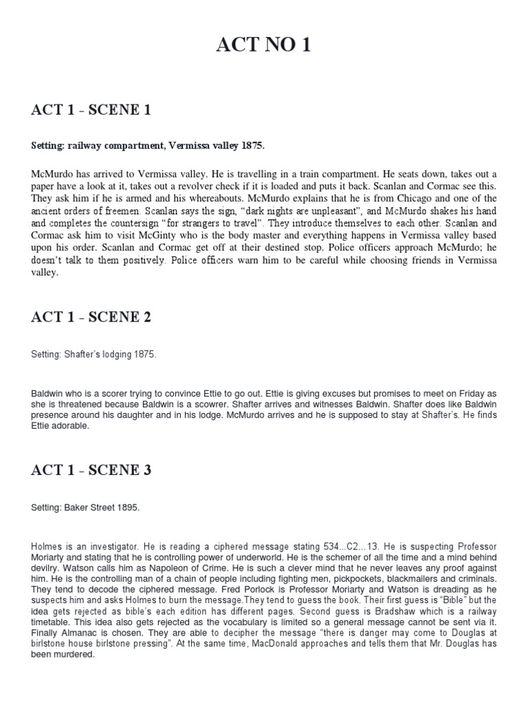 Actno1: Act 1 - Scene 1 | PDF