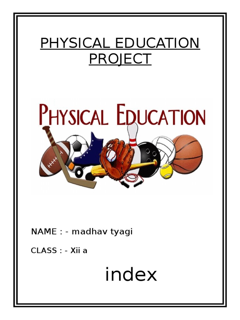 Football Project for Physical Education | PDF | Association Football ...